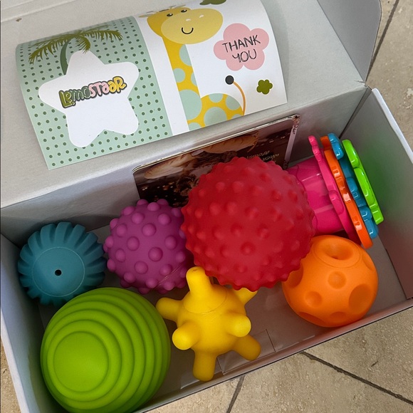 Lakeshore | Toys | Nwt Lakeshore Sensory Balls Set Of For 12 Mths A ...
